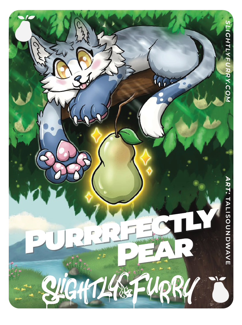 Purrrfectly Pear Cider – Slightly Furry Beverage Company